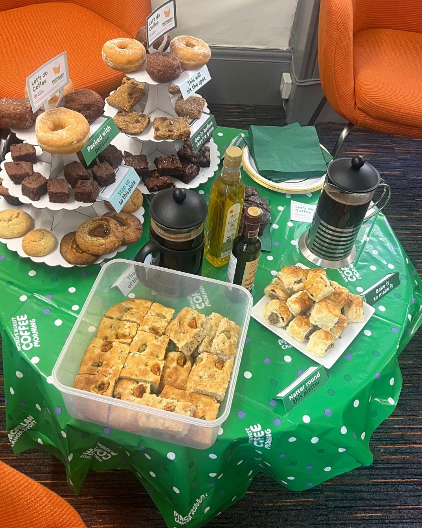 Macmillan Coffee Morning - HTC Architects