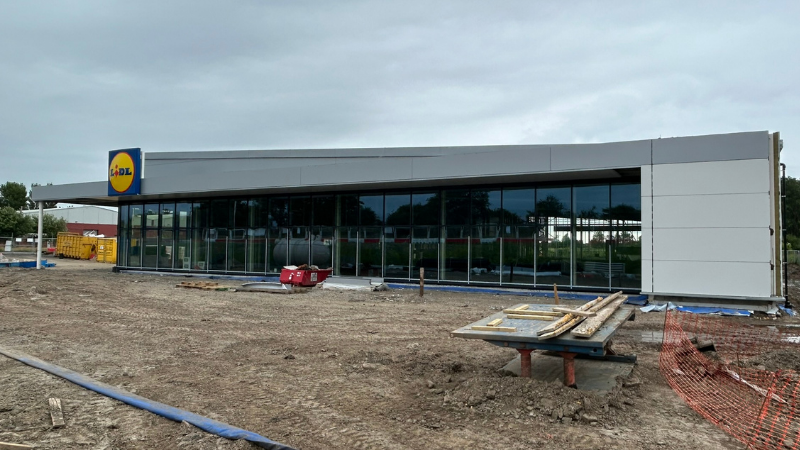 Site Visit: Lidl Store Southport - HTC Architects